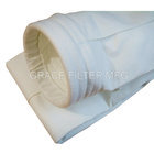 Polyester needle felt Bag filter Bags For Cement / Gypsum / Steel / Tobacco Industries